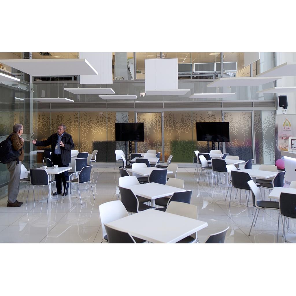 Solo Square 1200X1200X40MM WHI | Web perfiles y placas